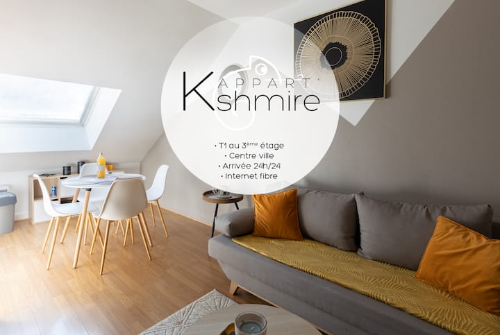 L'appart K-shmire - Wifi Fibre- Checkin Auto- 4 P - 르망