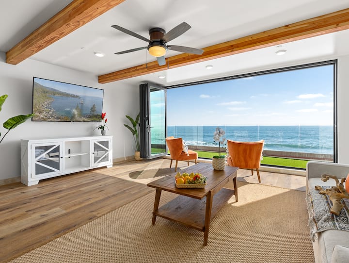 Upper Level Oceanfront Rental P827-1 - Oceanside, Californie