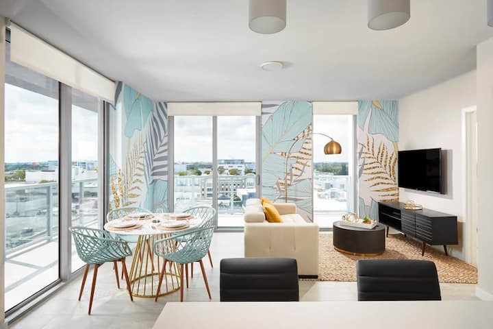 One Bdrm Penthouse With Bay & City Views! Miami - マイアミ