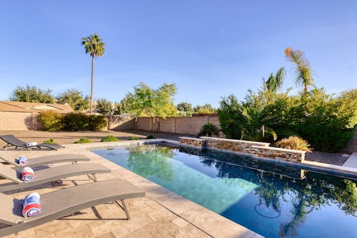 Near Mayo Relaxing Pool Family Home Desert Retreat - Phoenix