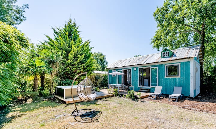 Cabane Luxe 4 Pièces 6 Personnes Jacuzzi + Climatisé + Tv 492474 - Saint-Georges-de-Didonne