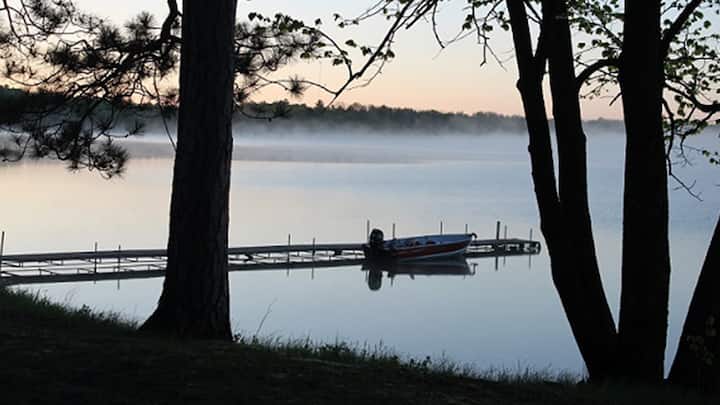 Wambolts Cabin 3 - Log Cabin Studio 1/2 Bath - Nevis, MN