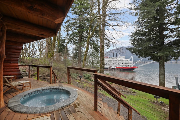 Oak Cabin At Wilder And Pine Riverside Cabins - Carson, WA