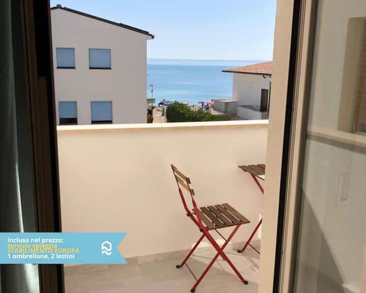 Rs304 - Marcelli, Apartment With Beach Included - Numana