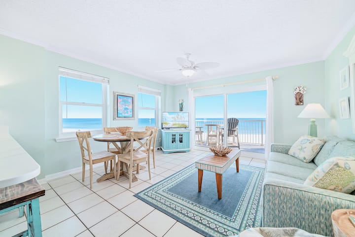 Tradewinds 301 | Beach Front, Heated Outdoor Pool! - Orange Beach, AL