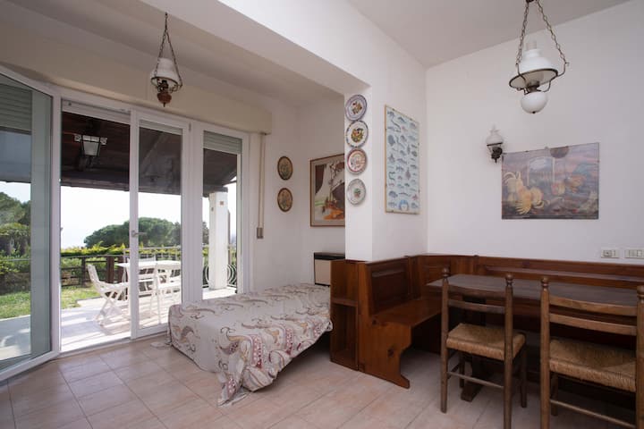 N110 - Numana, Villa With Garden And Sea View - Sirolo