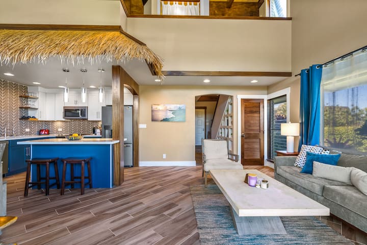 (P17d) Hale Blue Hawaii 1br W/ Loft, Pool, Wifi - Anini Beach, HI