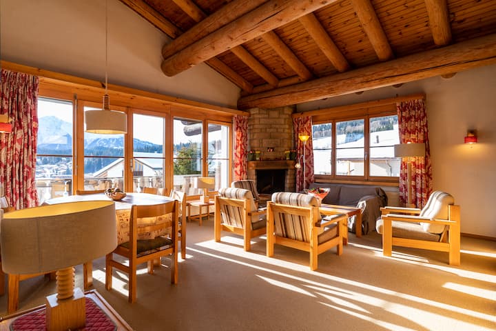Edelweiss Ferienwohnung, Darblauna Sut - Laax