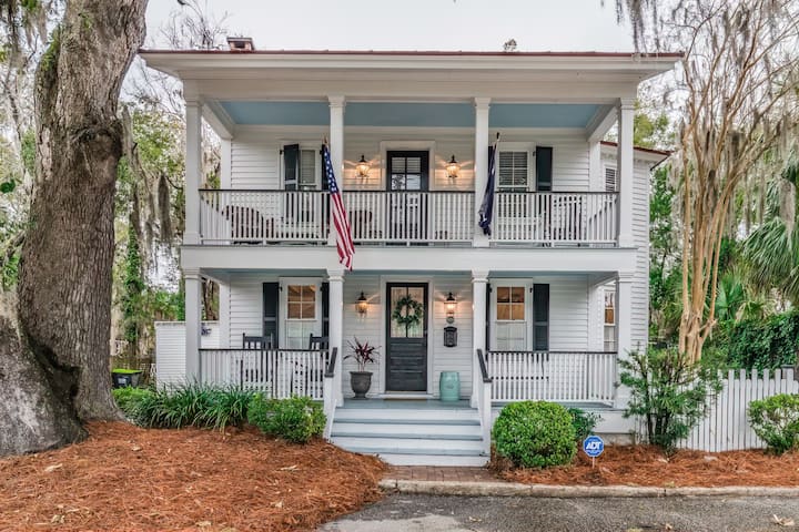 The Sandpiper - Steps To Downtown Beaufort & River - 뷰퍼트