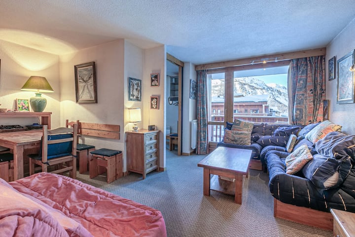 Hdv76  - Studio Bien Entretenu Dans Hameaux Des Richardes - Val-d'Isère