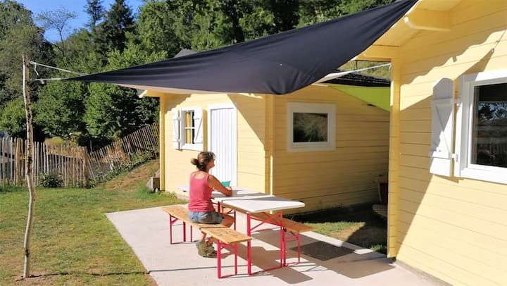 Charmante Cabane Twin, Jacuzzi Privatif, Sauna & Yoga ! - La Salvetat-sur-Agout