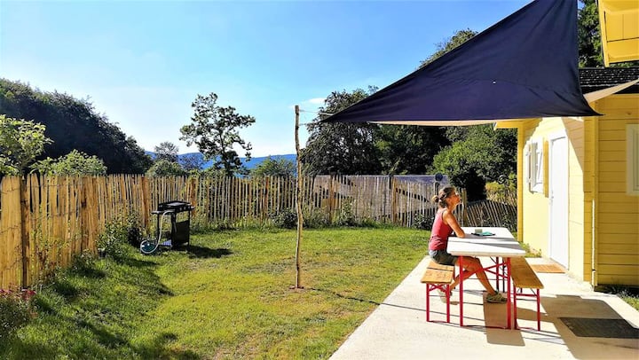 Charmante Cabane Twin, Jacuzzi Privatif, Sauna & Yoga ! - La Salvetat-sur-Agout