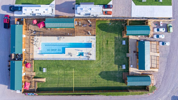 Exclusive Country Resort / Cabin4 Gray Cabin - Lake Texoma State Park, Kingston