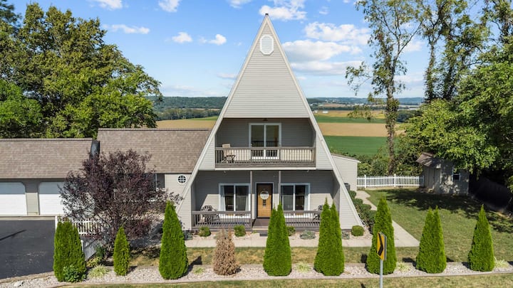 A-frame Home | Ultimate Retreat In Bourbon Country - Mount Washington, KY