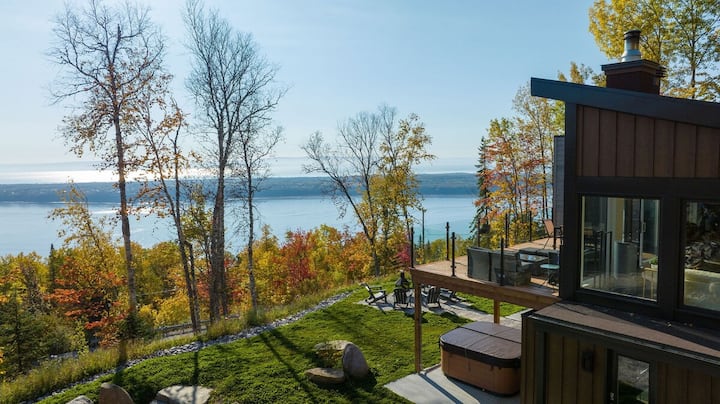 Chez Annie 215: Chalet Design, Spa & Ski - Quebec