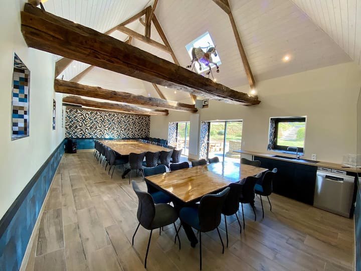 La Clef Decamp Auberge St Vincent 35 Pers Jacuzzi - France