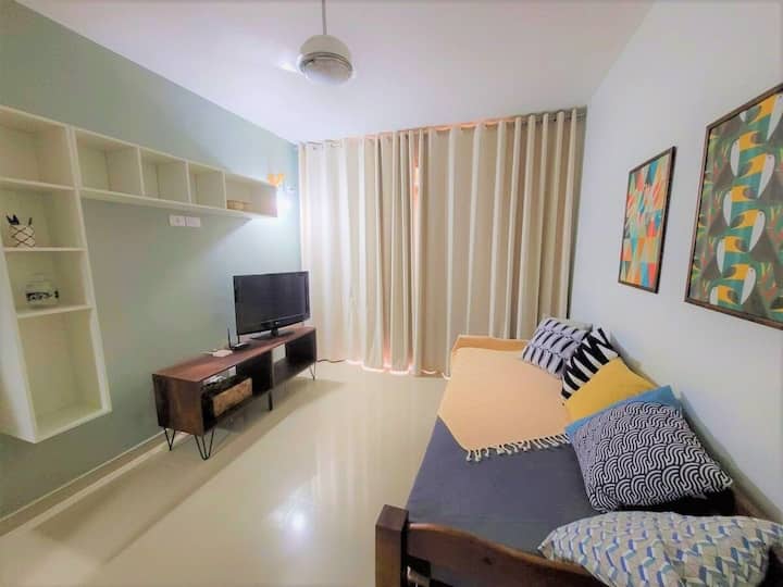 Tm106 • Bertioga | Wi-fi | 1 Vaga | Excelente Loc. - Bertioga