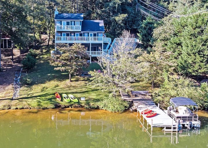 Lake Lure Lakefront-pontoon Boat, Kayaks, Sups, Fi
