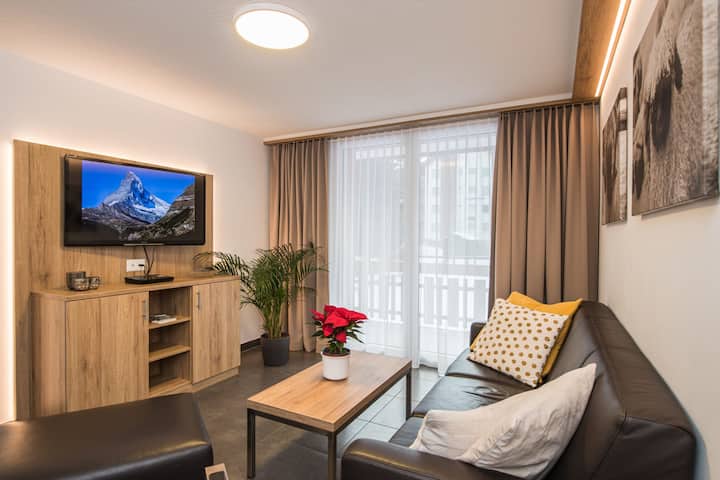 Top Flat Pollux 2-5 Persons (Central & Quiet) - Zermatt