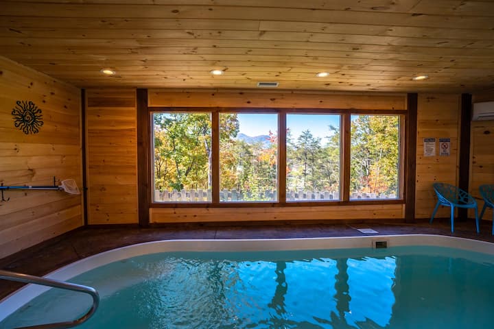 2 Pf Cabinsmtviewindoorpool/spa Resortsleeps 16-18 - 테네시