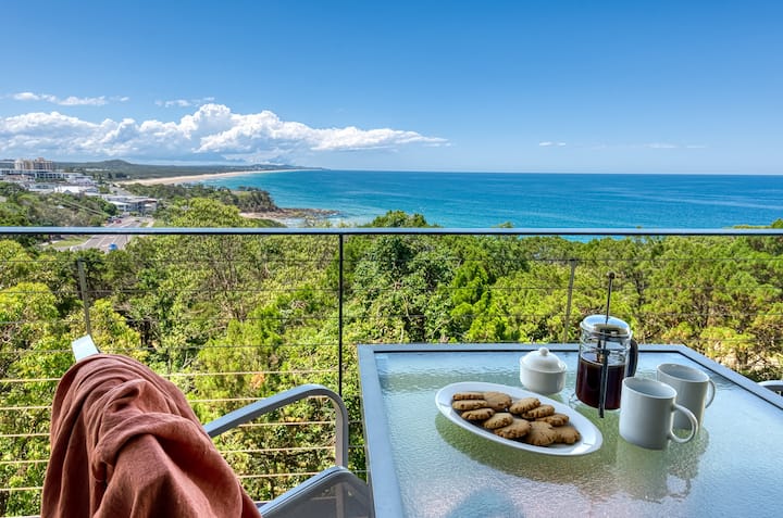 Two Bedroom Terrace With Views Over Coolum's Bays - Coolum Beach