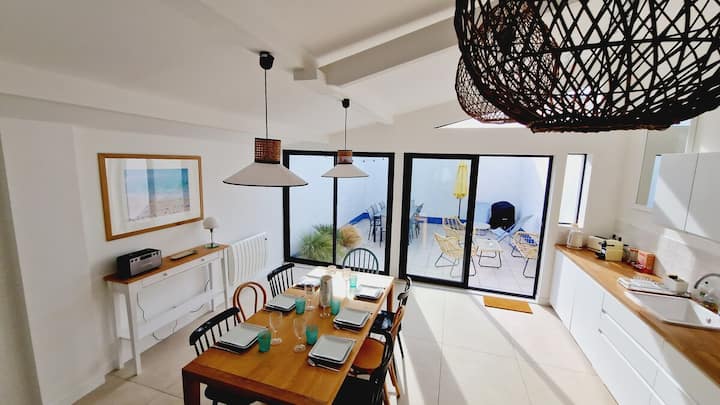 Le Corail, Superbe Maison Avec Terrasse - Gare - Les Sables-d'Olonne