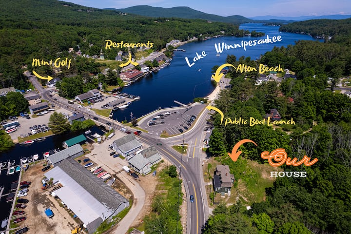 Historic Stay At Tip Of Alton Bay - Alton, NH