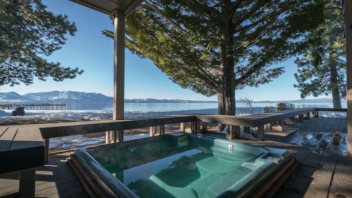 5br Lakefront | Deck | Pool | Fireplace | W/d - 사우스 레이크 타호