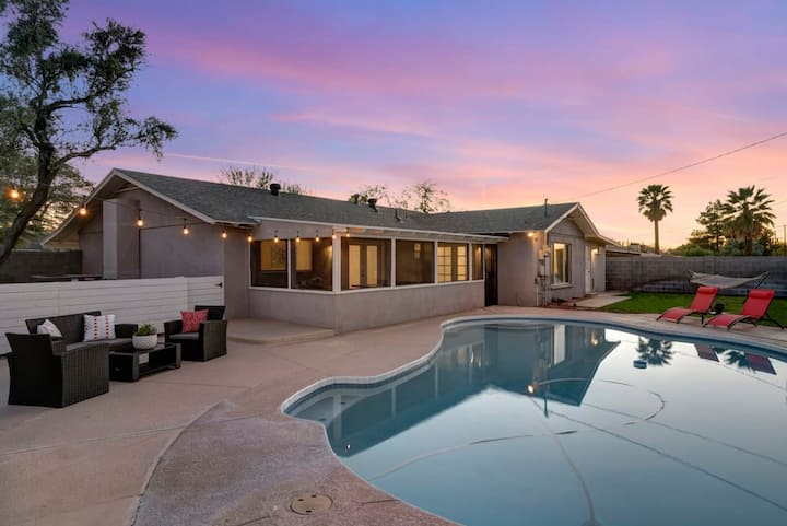 Scottsdale Retreat - Pool, Patio, & Table Tennis! - Scottsdale, AZ