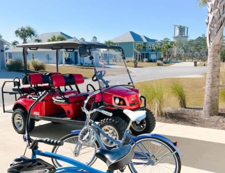 2min2pool|walk To Beach|dining|golfcart - Port St. Joe, FL