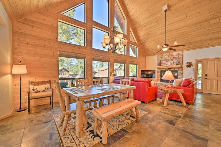 Deck, Bbq & Fireplace: Family Cabin In Show Low! - Show Low, AZ