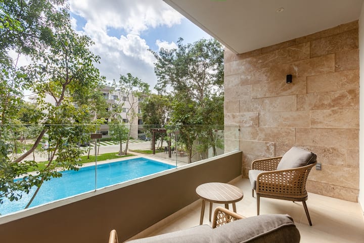 Casa Tortuga | 10min To Caribe~wifi 200mb~gym~king - Cozumel