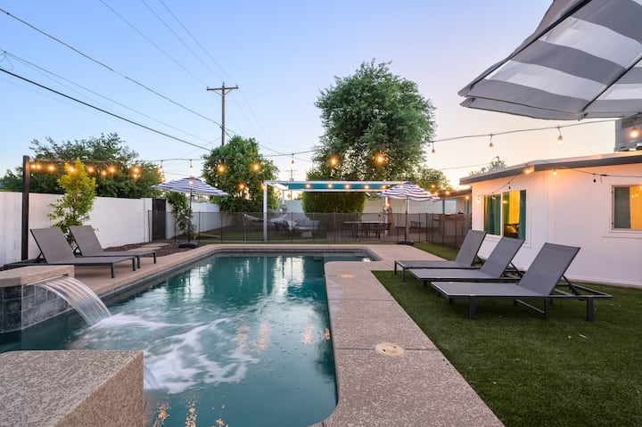 Old Town Stunner Bocce Backyard W/free Heated Pool - Scottsdale, AZ