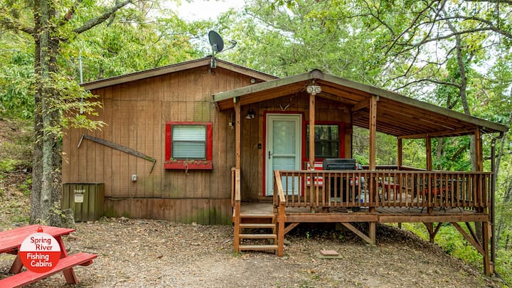 Spring River Fishing Cabins #1 - Maple - Dogs Ok - North Miami, OK