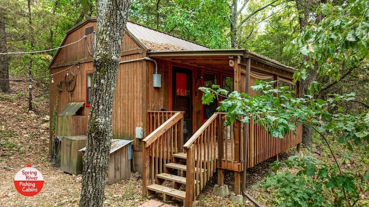 Spring River Fishing Cabin #3 Honeymoon Suite - North Miami, OK