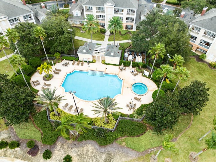 3br Golf View W/ $50 Theme Park Credit - Davenport, FL