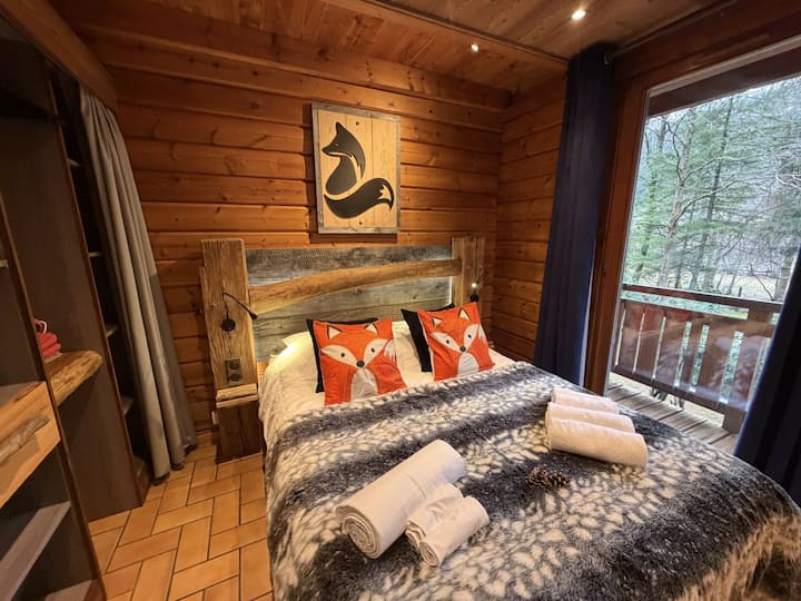 Le Renard Chalet En Bois Au Calme - La Bresse