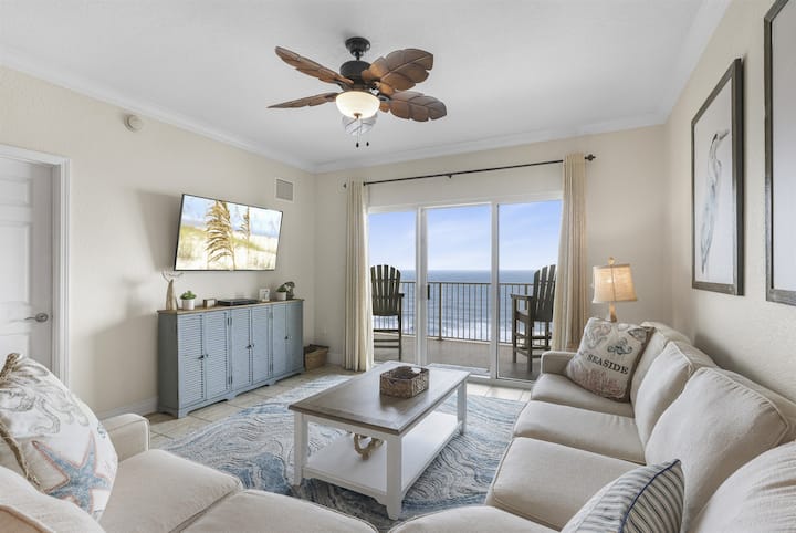 Gulf Front With Private Balcony + Pool, Sauna, - Gulf Shores, AL