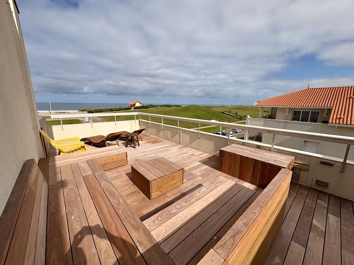 Magnifique T2 Renové Avec Terrasse Offrant Une Vue - Biscarrosse