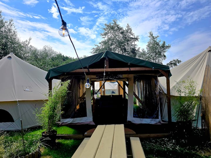 Nature 2bedroom Bell Tent By Belltentvillageparks - Nottingham