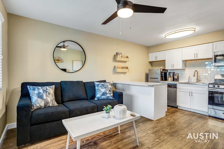 Get Comfy! Memory Foam Beds & Tub In Central Atx - Hyde Park - Austin