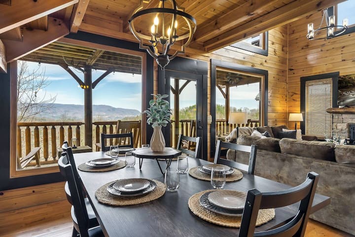 *Cozy*hot Tub*mtn Views*fastwifi*15mintonat'lprk* - Wears Valley, TN