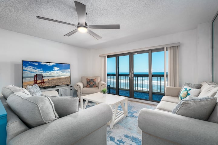 3/3 Oceanfront Corner With Heated Pool And Garage - Ormond Beach, FL
