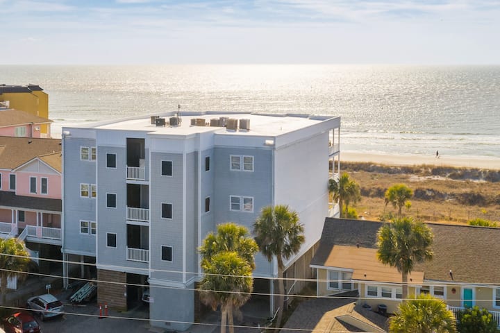 Seacoast 2 - Folly Happy - Ocean Views - Folly Beach, SC