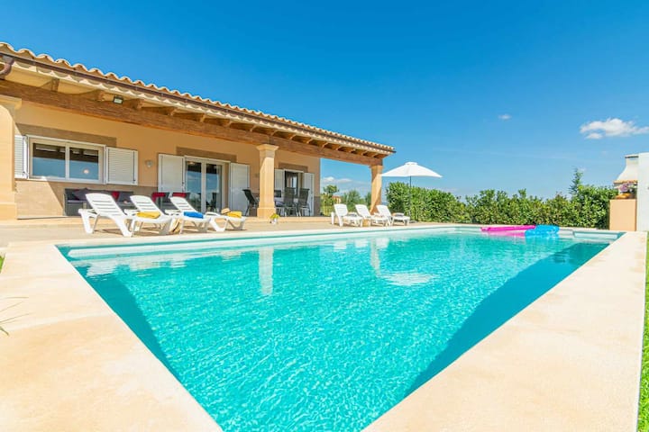 Vanessa Espectacular Y Espaciosa Villa Con Piscina - Alaró