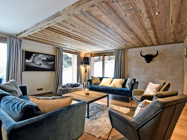 Appartement Luxe Méribel Avec Spa Et Terrasse - Méribel