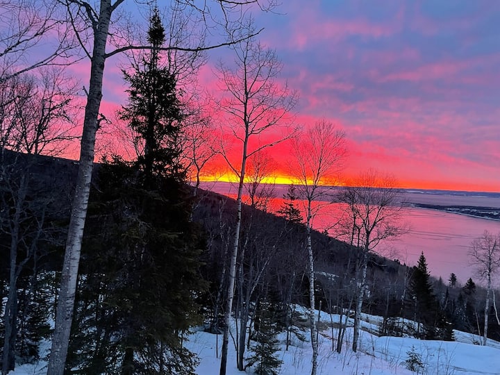 Bellevue 169: Chalet De Luxe Avec Vues Imprenables - Québec