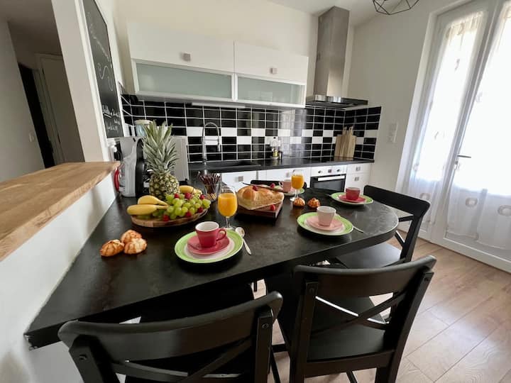 Villa Quintel -Proche Gare Centre -Jardin Balcon - Brive-la-Gaillarde