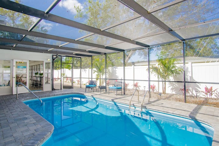 Lovely Pool Home, Close To Beaches! Antilles - Largo, FL
