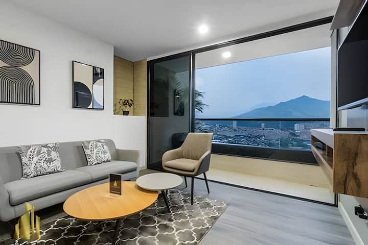 Class 48 2304 - Apt With Private Balcony/sabaneta - Sabaneta